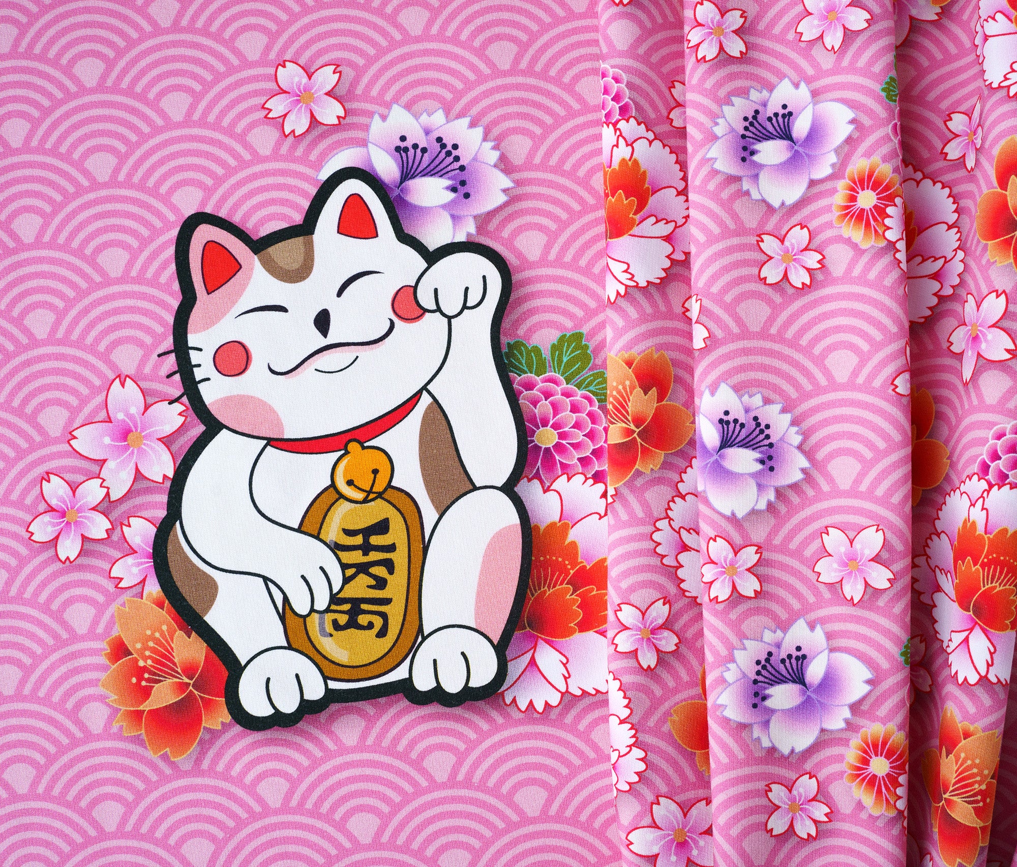 Sakura - MENEKI NEKO Panel - Jersey